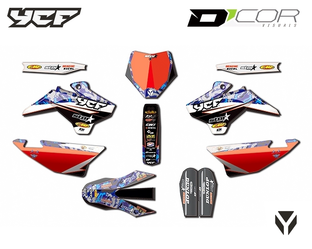 KIT DECO STAR RACING D'COR | Pocket Racing