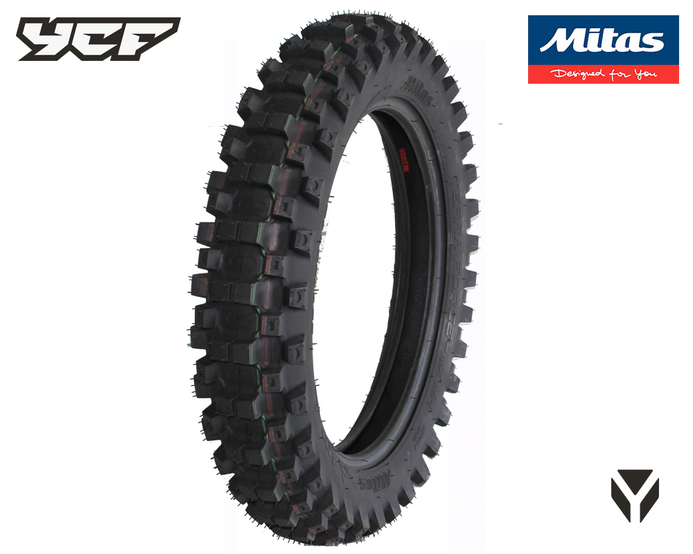 PNEU ARRIERE MITAS TERRA FORCE MX 90/100-14 SOFT | Pocket Racing